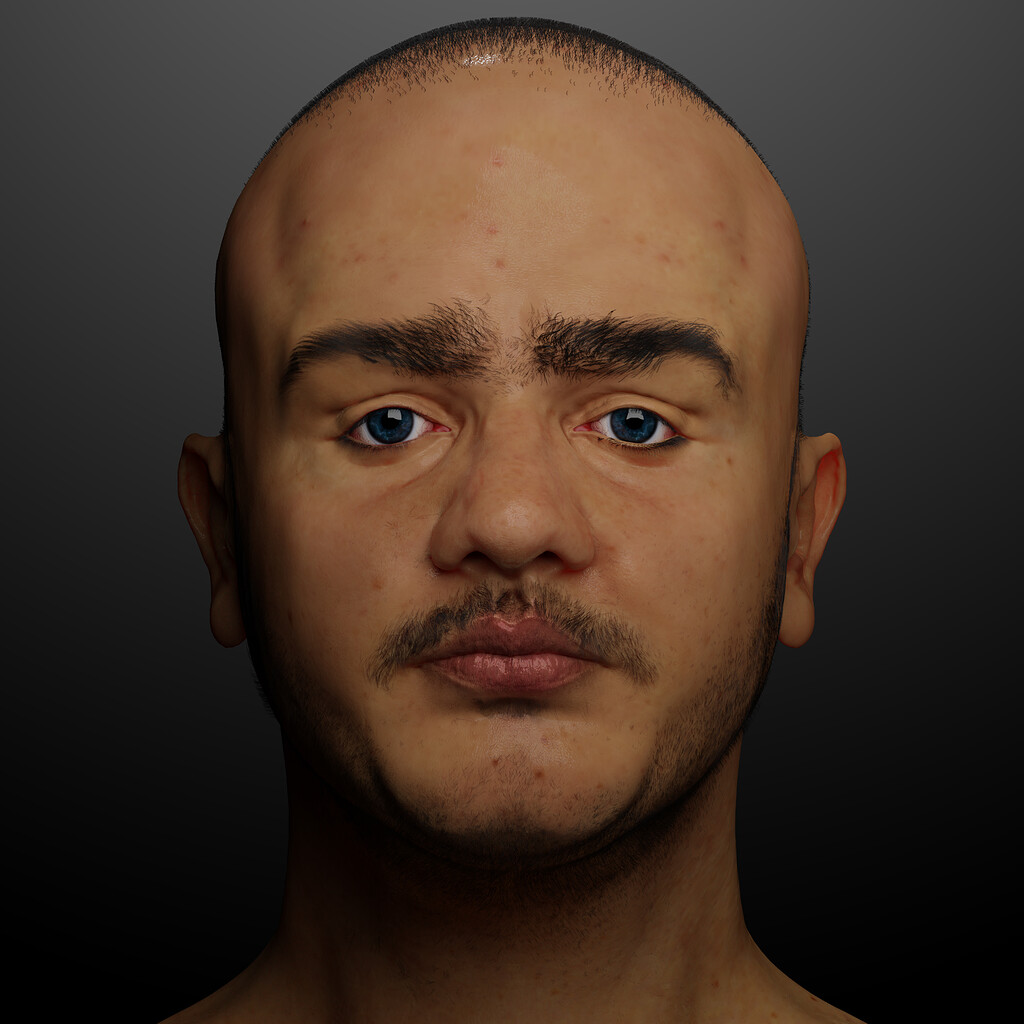 Human face sculpt practice - ZBrushCentral