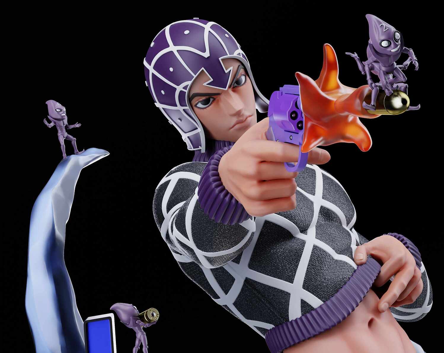 Guido Mista - JoJo's Bizarre Adventure Fanart - ZBrushCentral