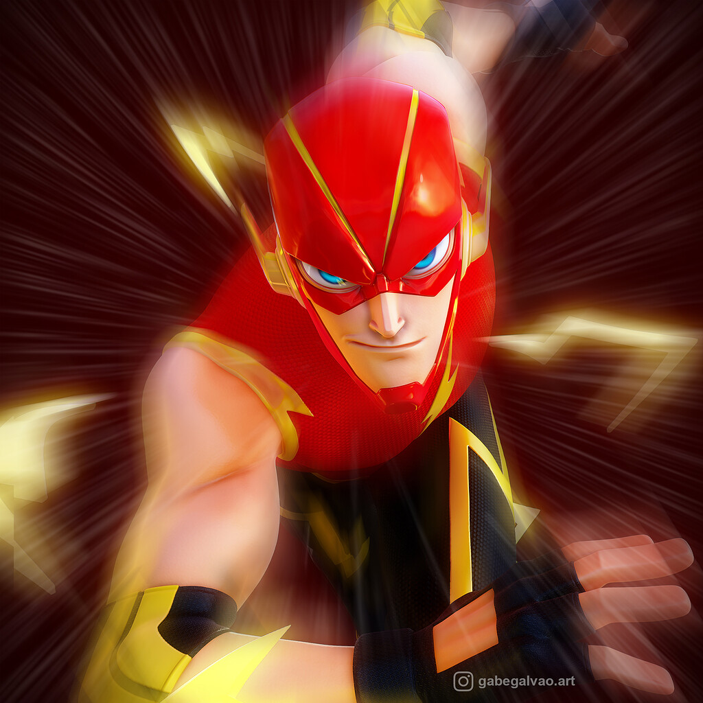 The Flash redesign - ZBrushCentral