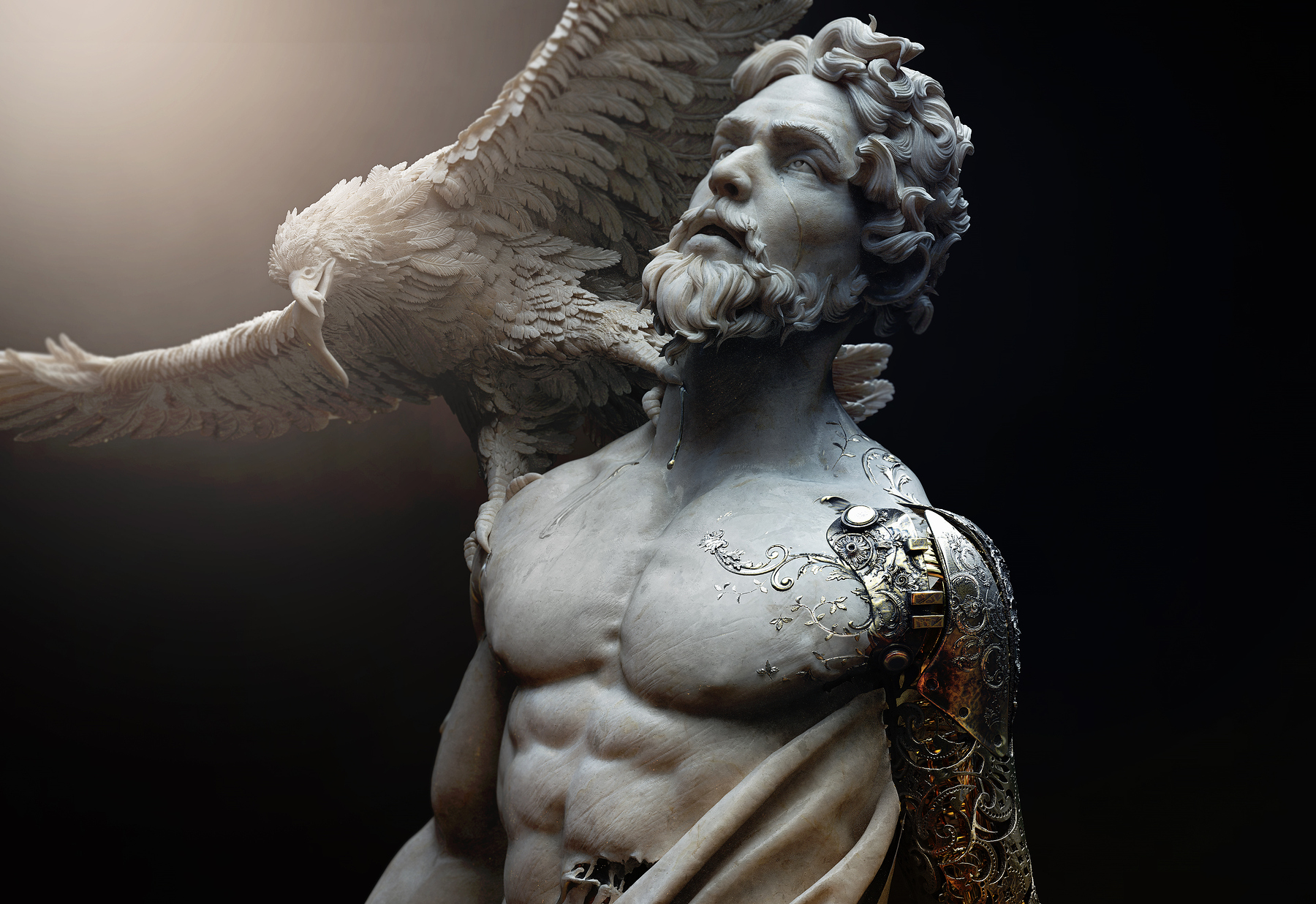 Prometheus's punishment -steampunk - ZBrushCentral