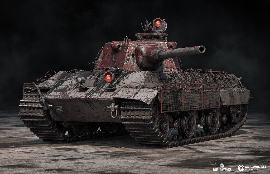 E50_Ausf_M_Hallowen - ZBrushCentral
