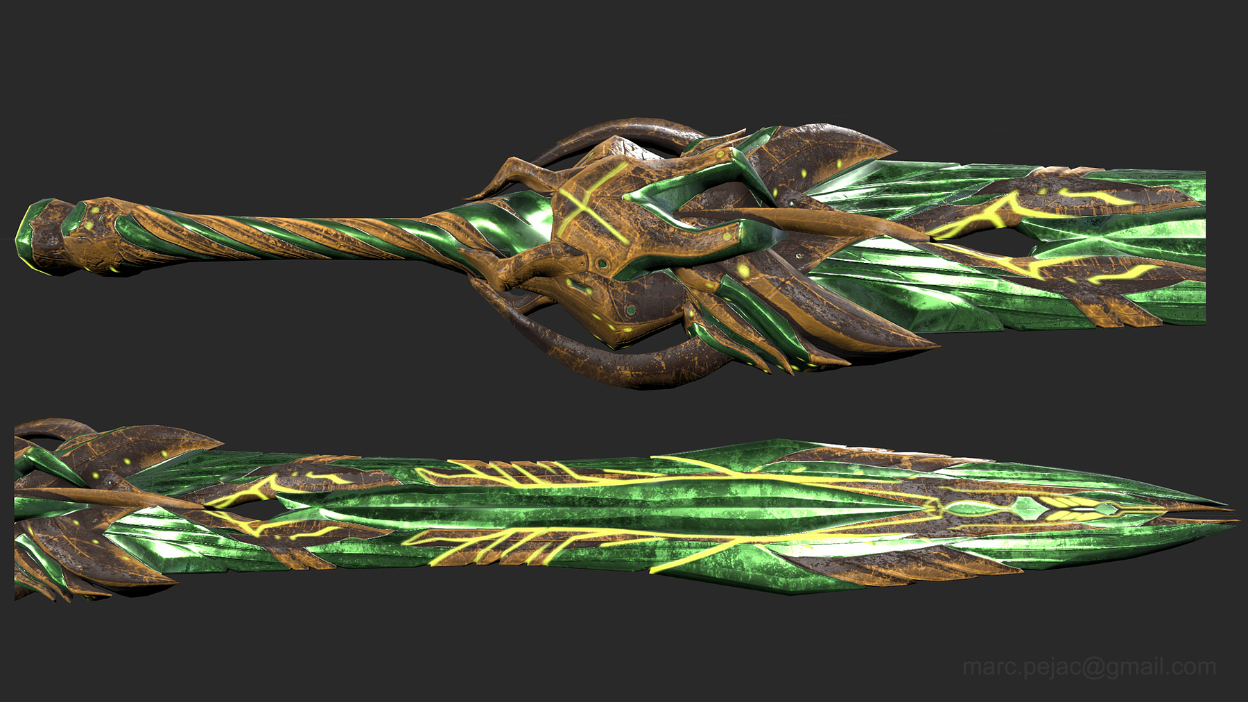 Warframe Blade (WIP) - ZBrushCentral