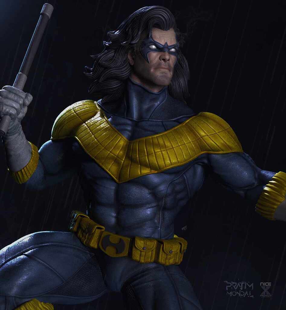90's Classic Nightwing - ZBrushCentral
