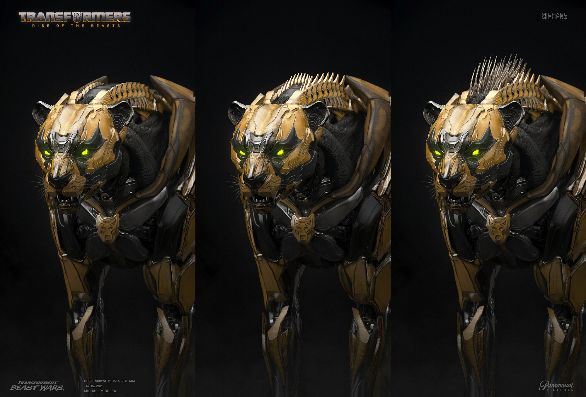 Design work for Transformers "Rise Of The Beasts" - CHEETOR - ZBrushCentral