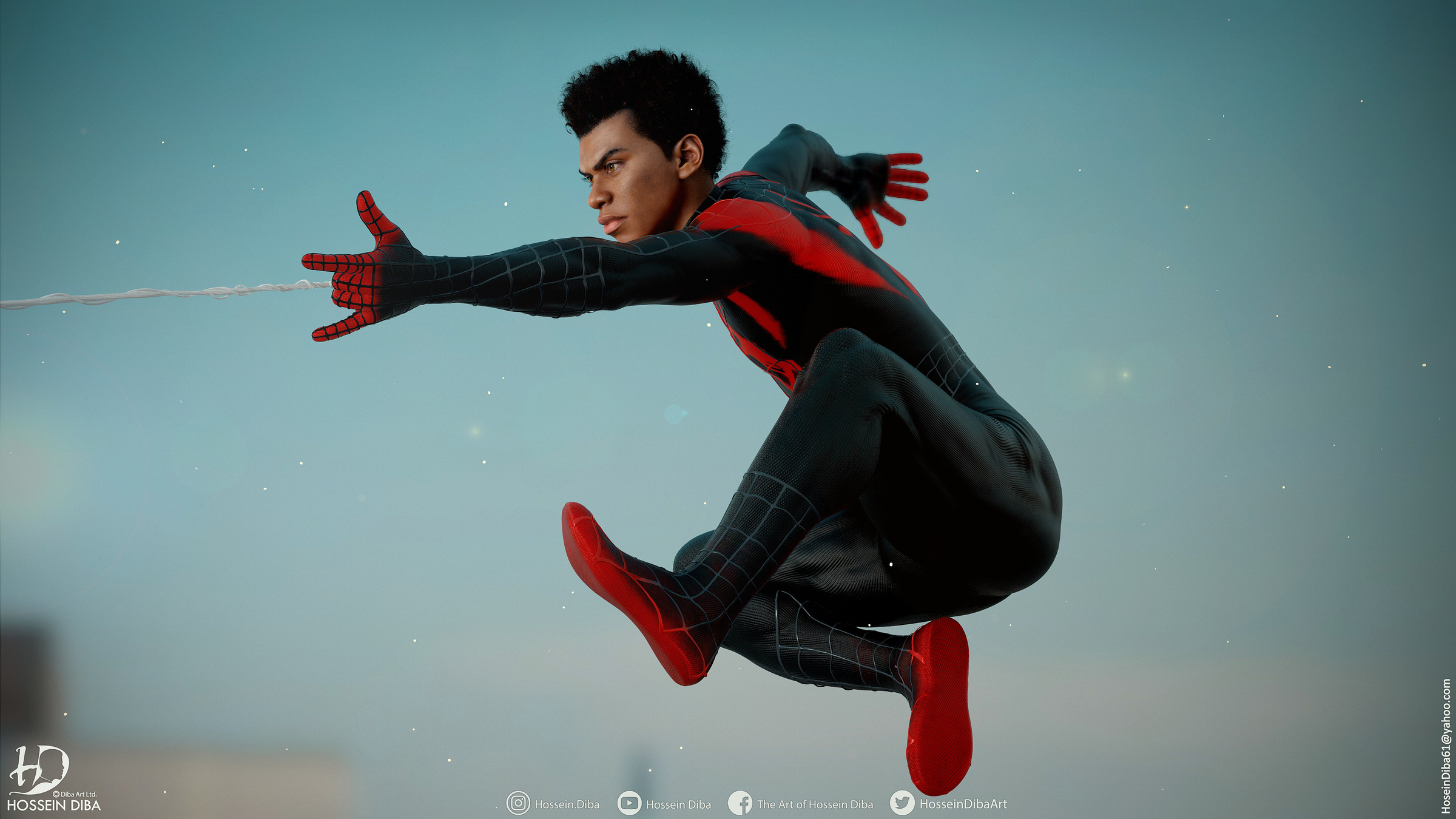 Realistic 3D Model of Miles Morales (Real Time) - ZBrushCentral