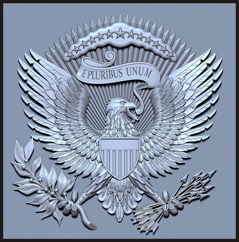 Usa coat of arms - ZBrushCentral