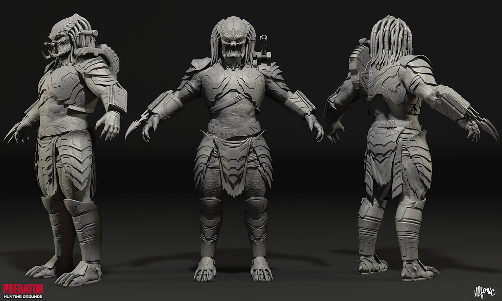 Predator Hunting Grounds - ZBrushCentral