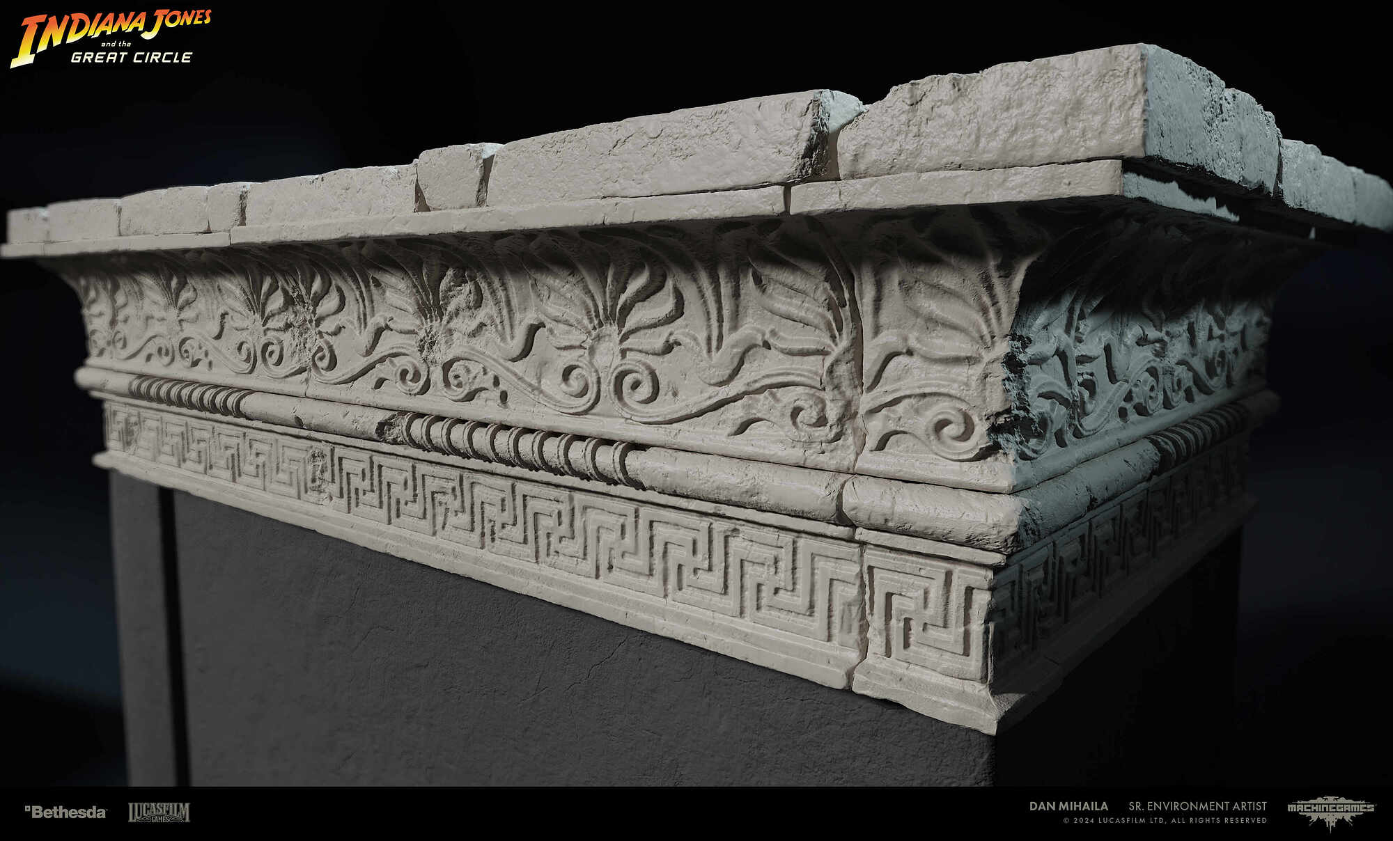 Indiana Jones and The Great Circle - Necropolis Environment Sculpts ...