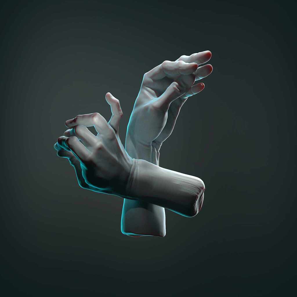 "Hands" - ZBrushCentral