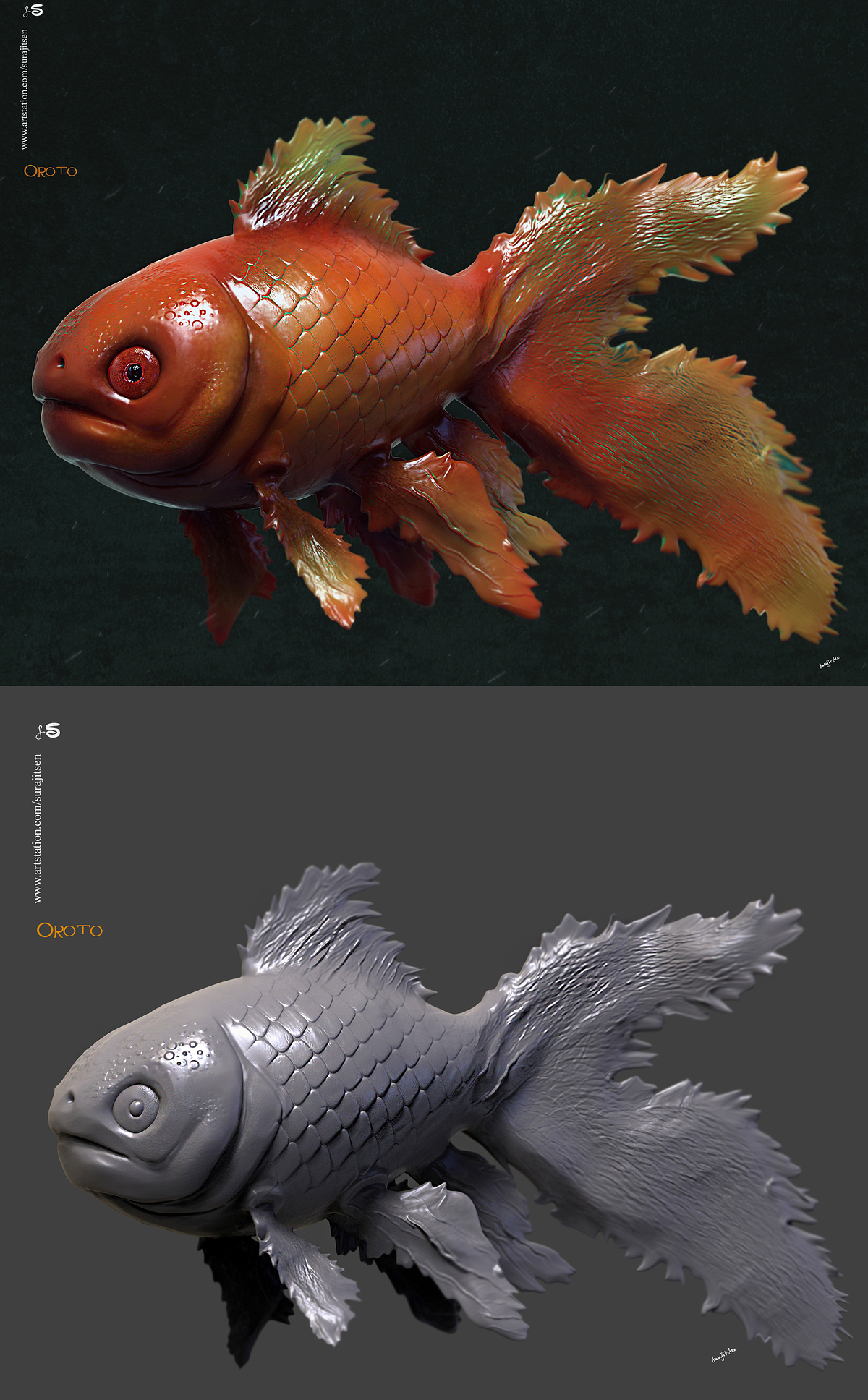 Oroto– Concept Digital Sculpture Character by Surajit Sen - ZBrushCentral