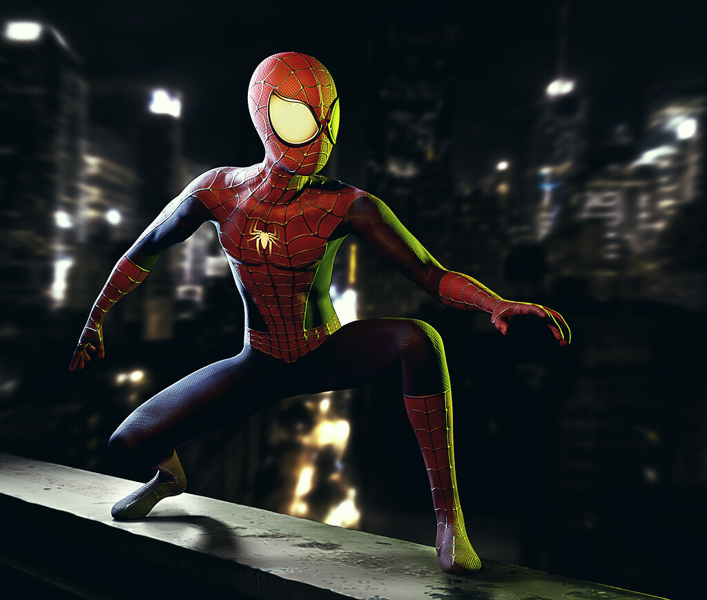 Spider-Man Shot - ZBrushCentral