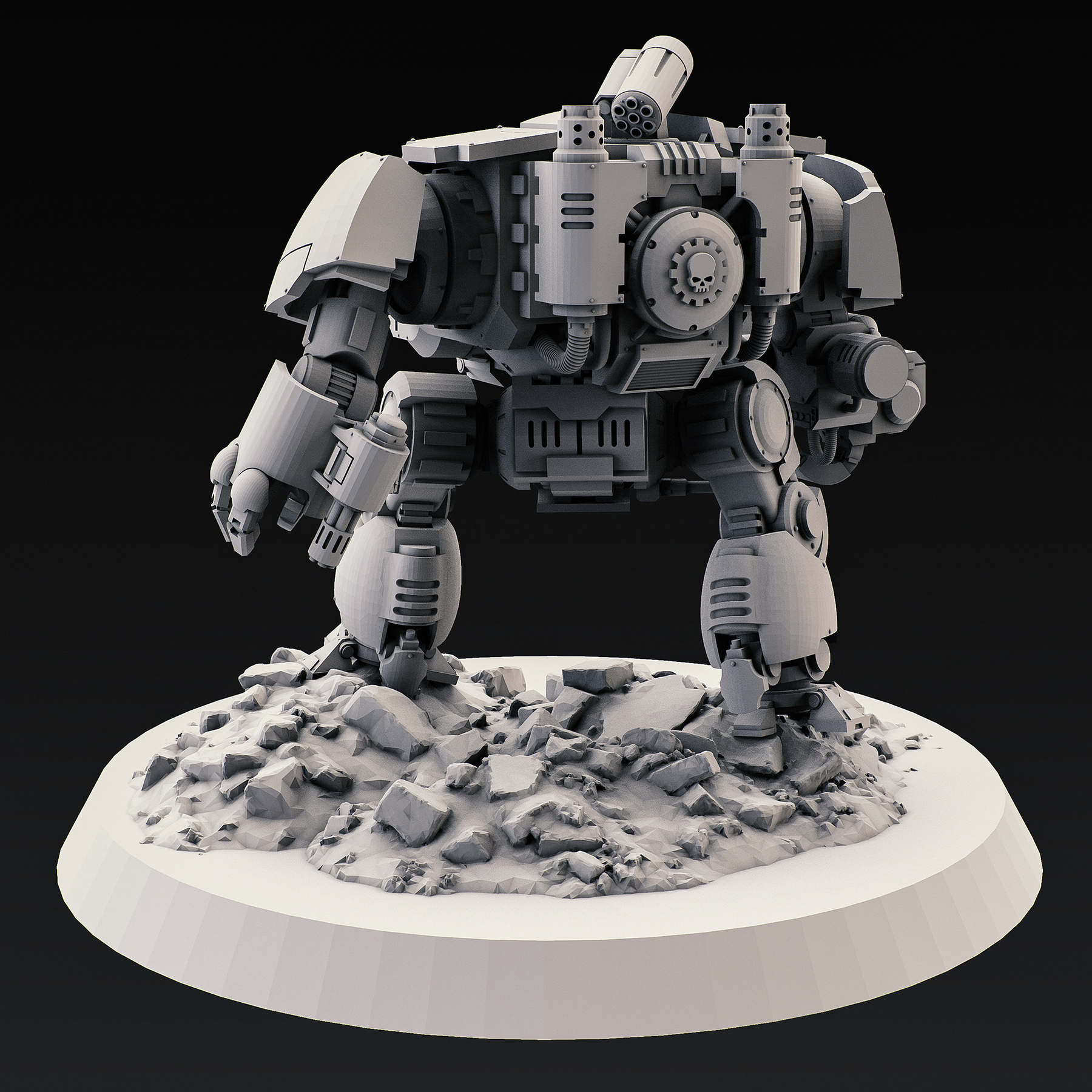 Warhammer 40K Redemptor Dreadnought - ZBrushCentral