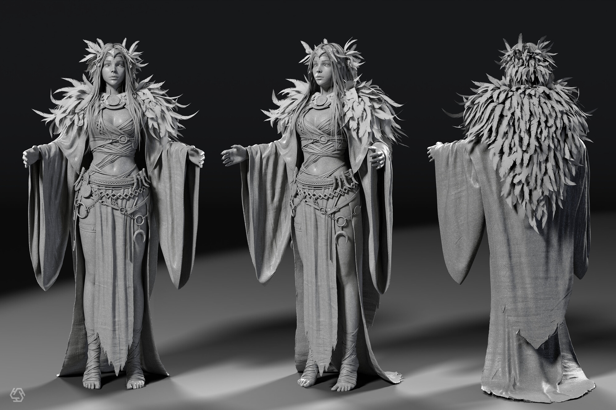 Raven : High-poly - ZBrushCentral