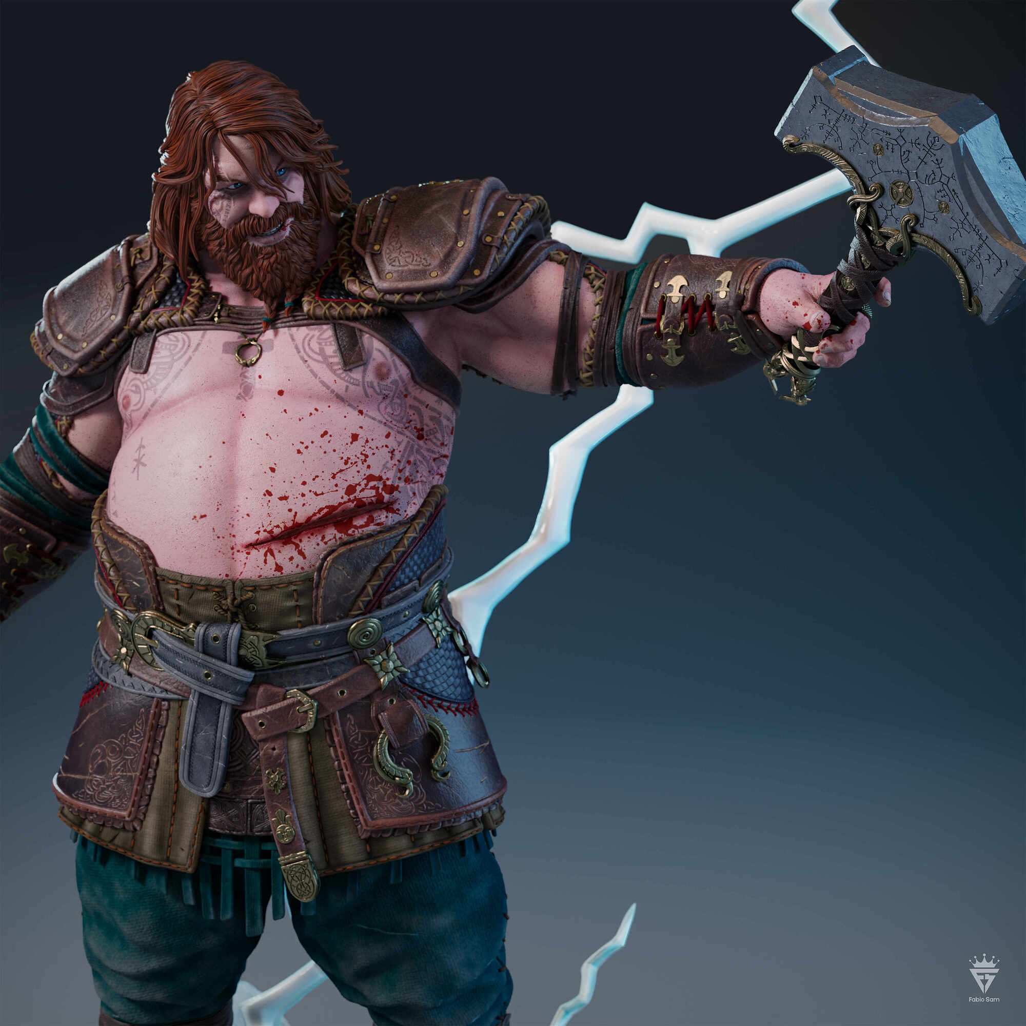 Thor - God of War Ragnarök - ZBrushCentral