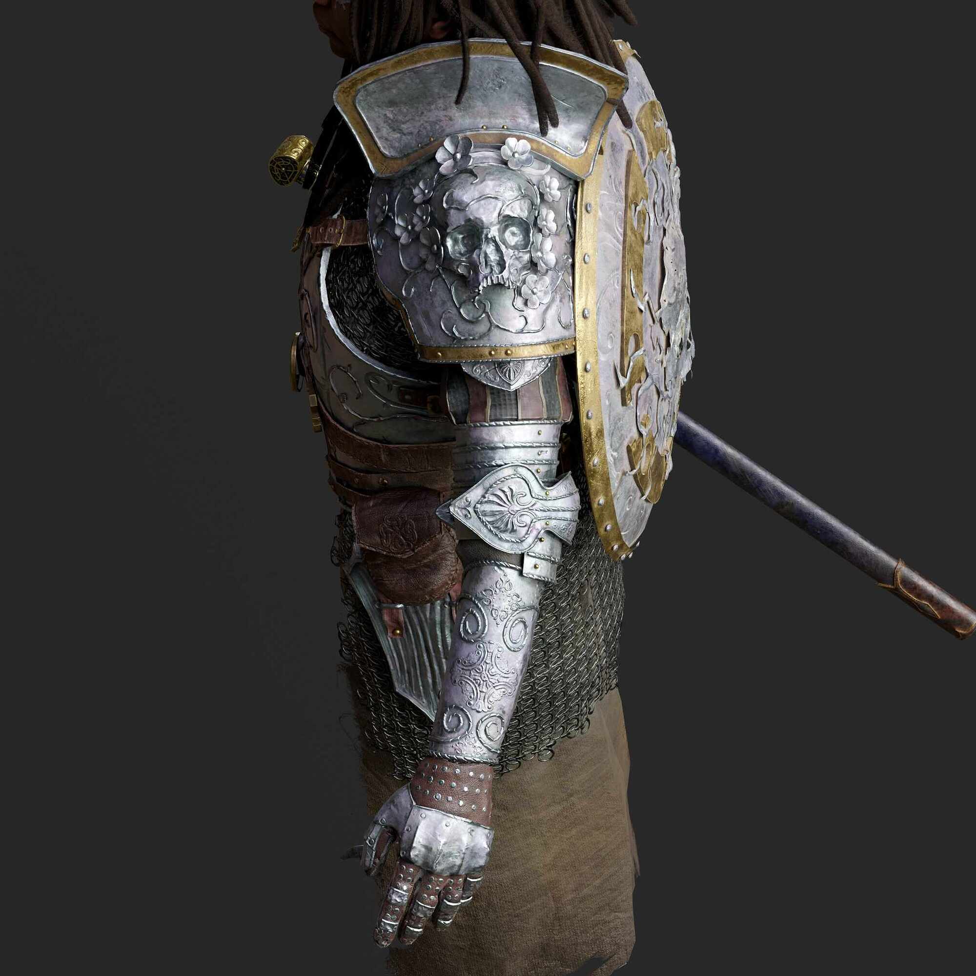 Knight - Real time model - ZBrushCentral