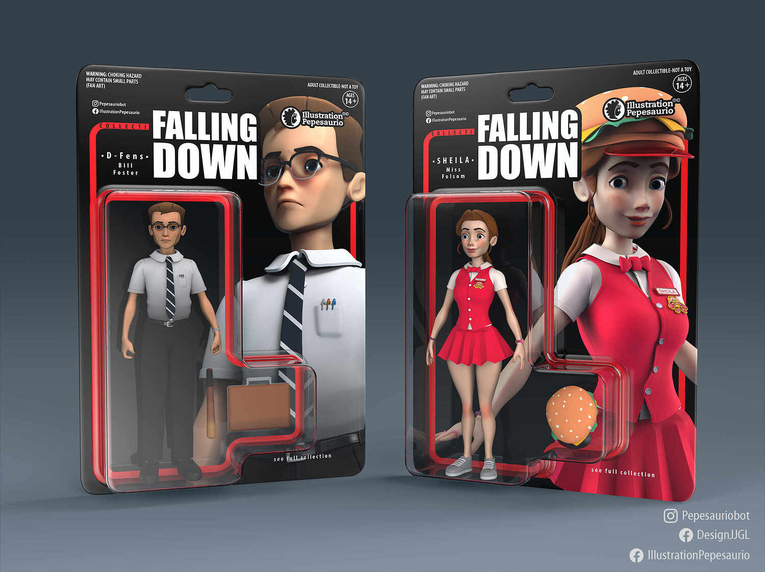 Falling down action firures - ZBrushCentral