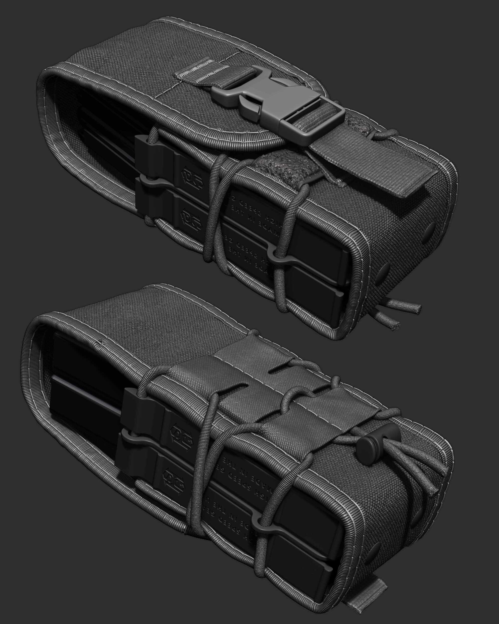 Modern magazine pouch - ZBrushCentral