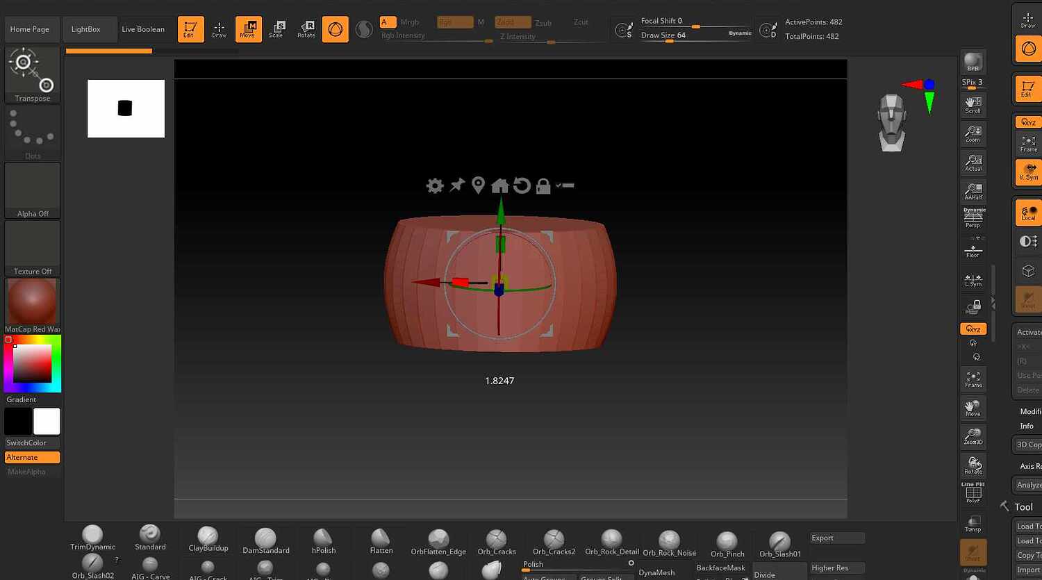 Issue with the Move Gizmo Tool(please help) - ZBrushCentral