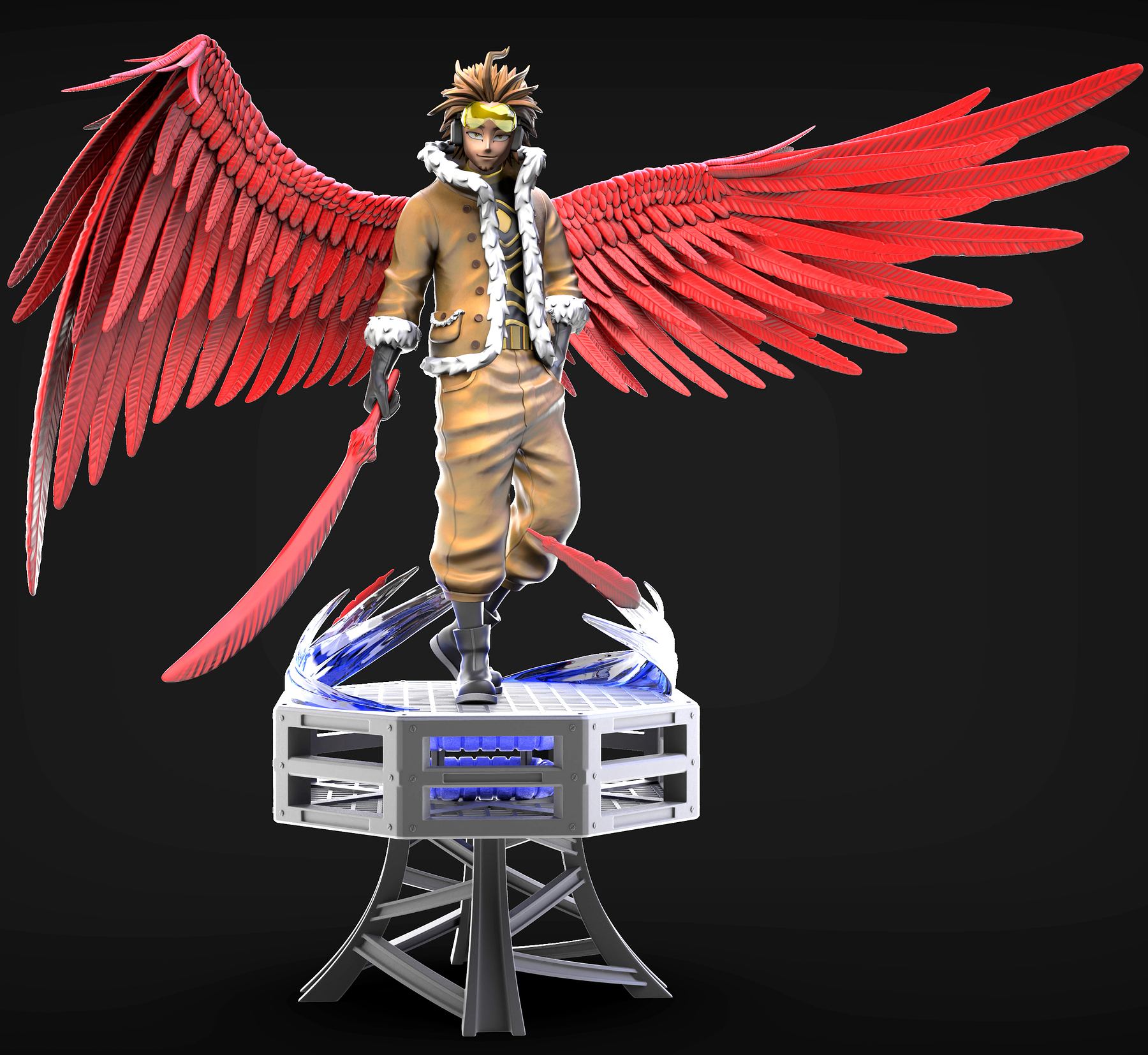 Hawks - My Hero Academia - ZBrushCentral