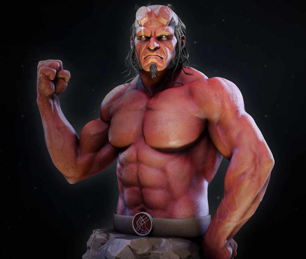 Hellboy - ZBrushCentral