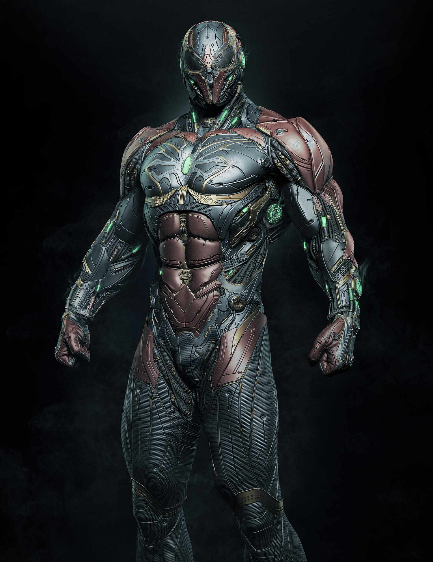 Cyber Spiderman - ZBrushCentral