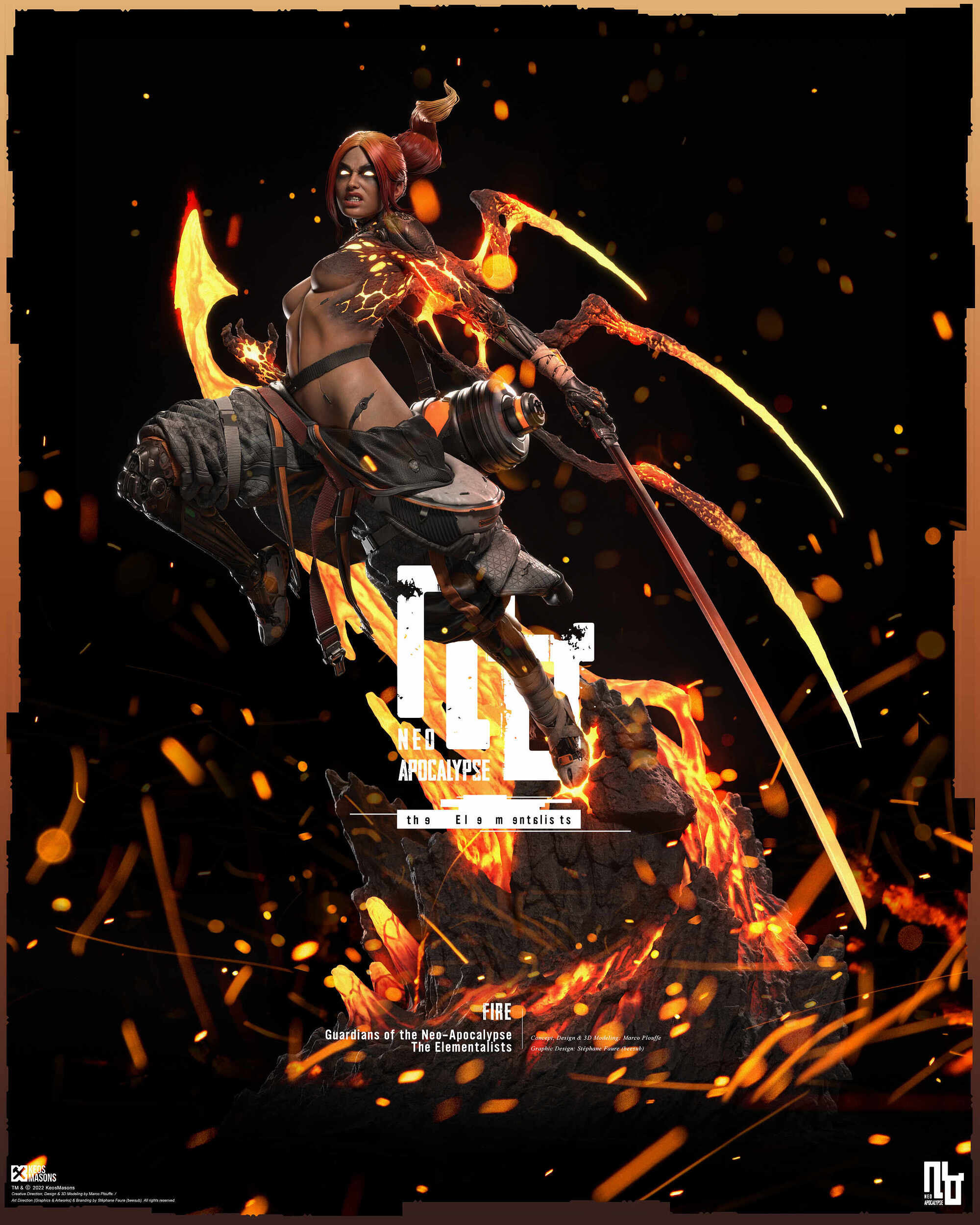 - FIRE - THE ELEMENTALISTS - - ZBrushCentral