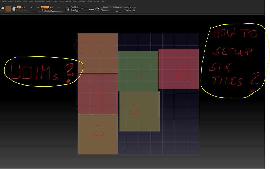 How to create and export UDIMS? - ZBrushCentral