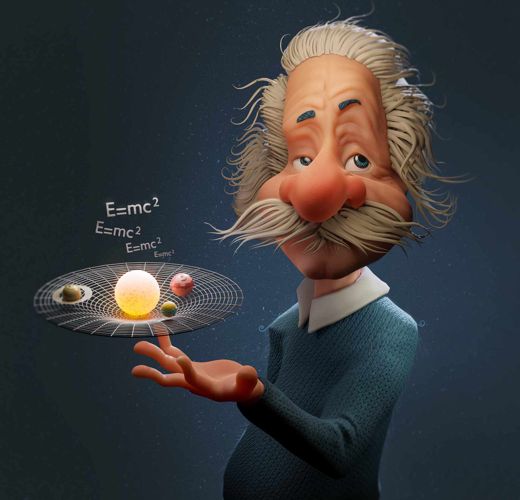 "Imagination is More Important Than Knowledge" - Albert Einstein - ZBrushCentral