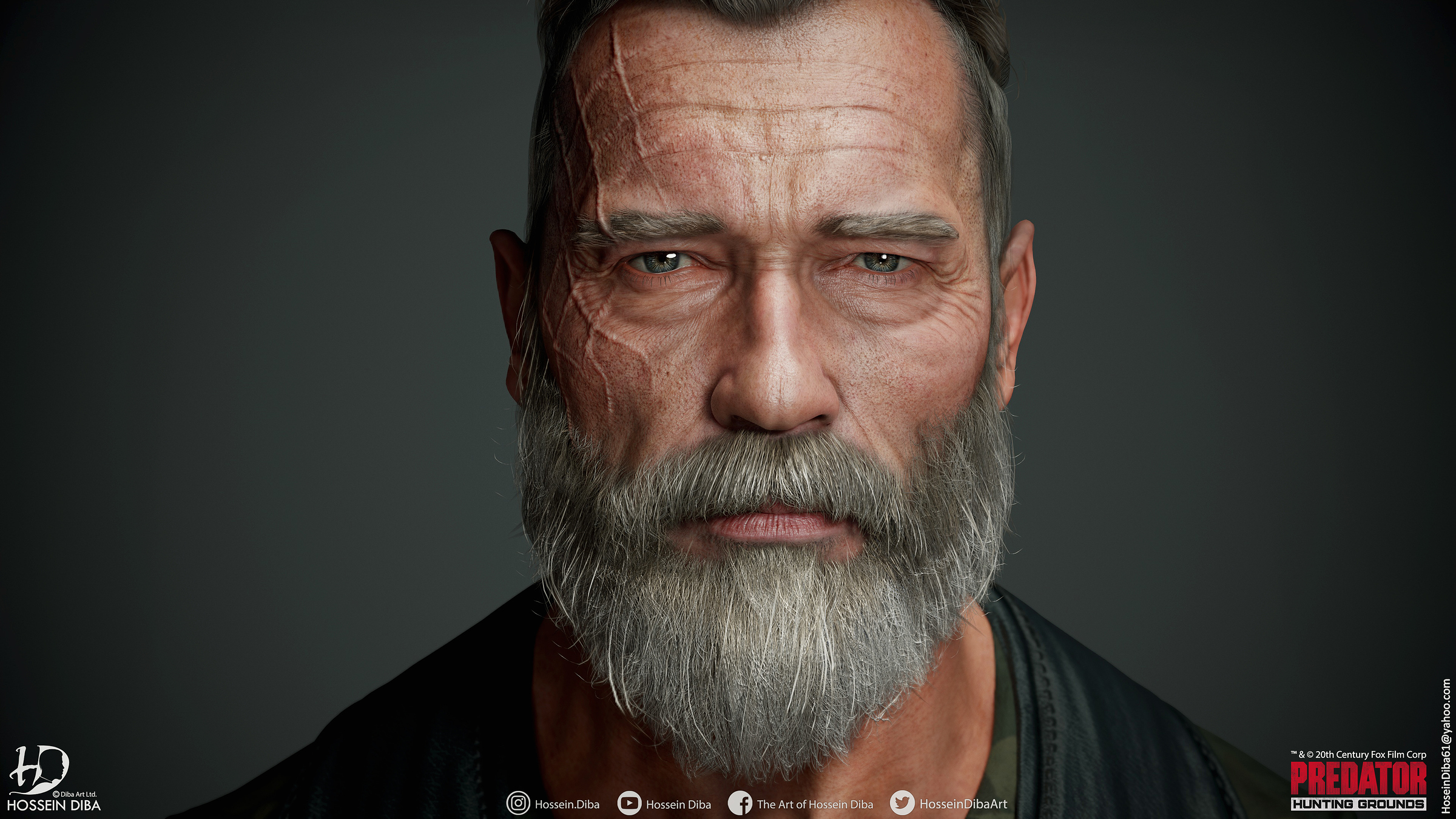 3D Model of Dutch 2025(Real time) - Predator: Hunting Grounds ...