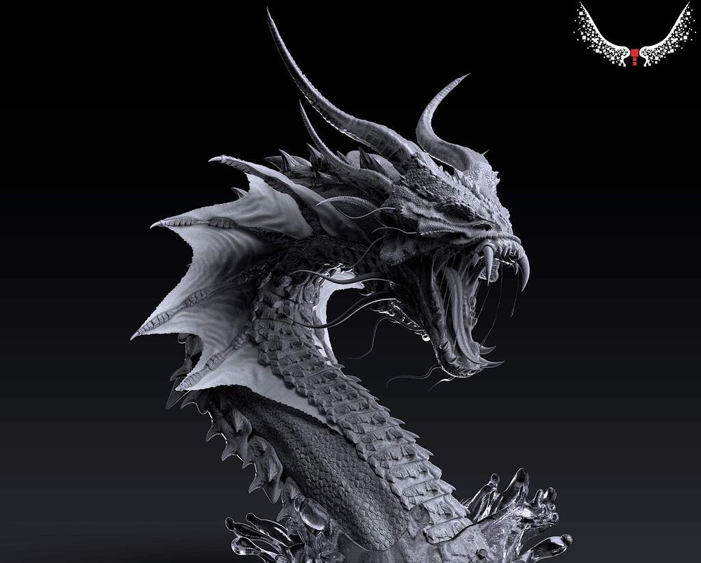 Water Serpent - ZBrushCentral