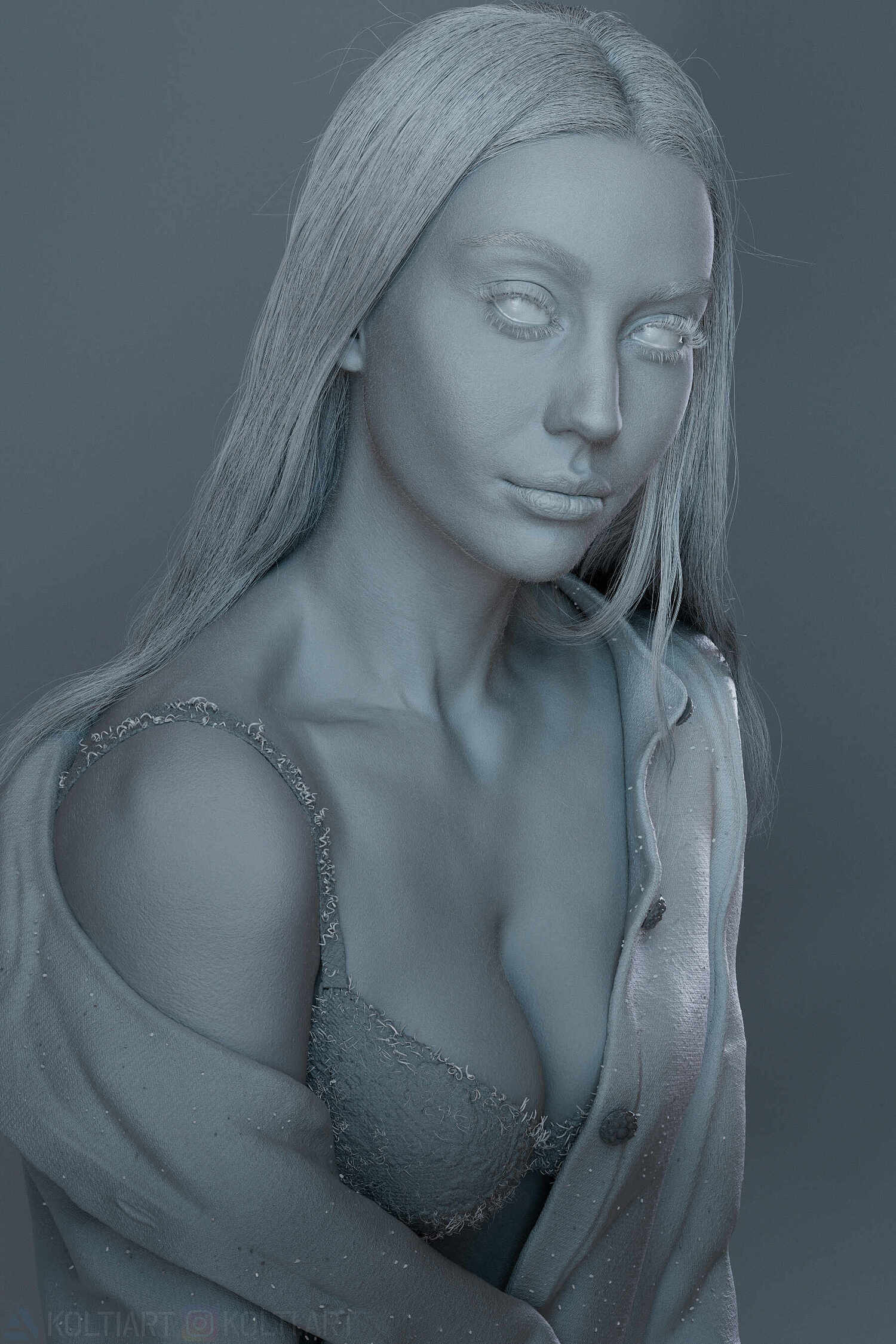 Ivy - 3D model - ZBrushCentral