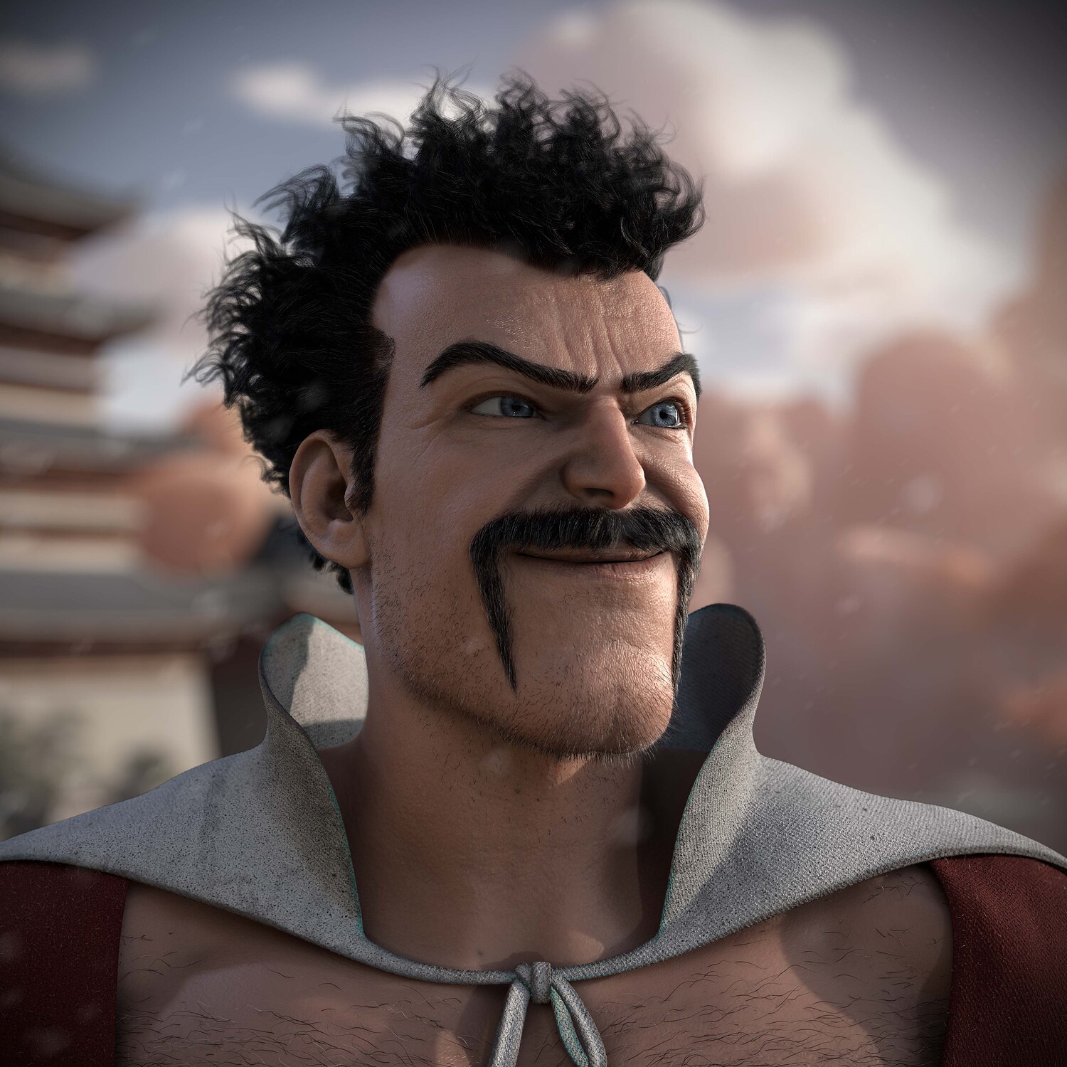 Dragon Ball Z, Mr Satan Fan art - ZBrushCentral
