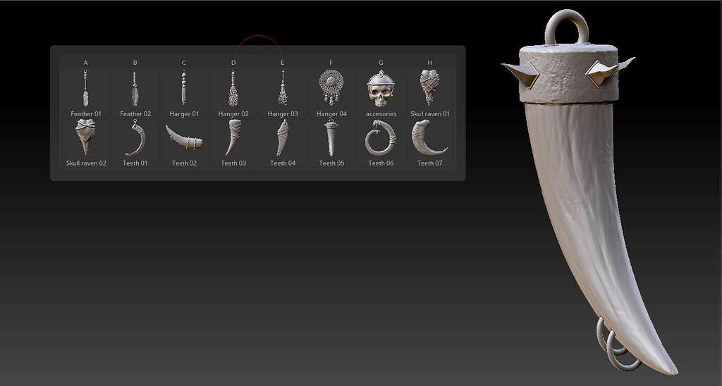 Character Accessories Pack - ZBrushCentral