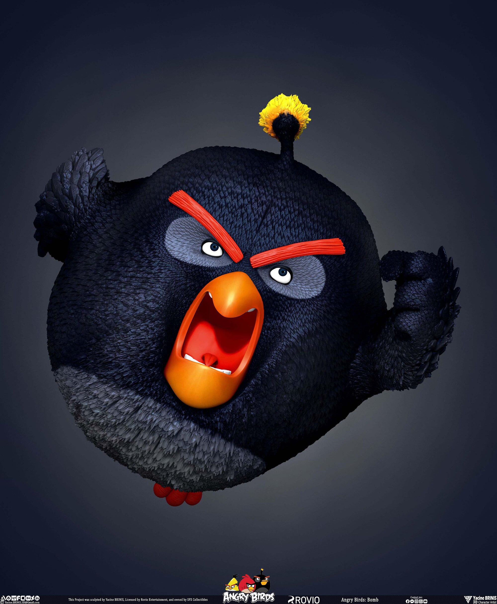 Angry Birds Movie - ZBrushCentral