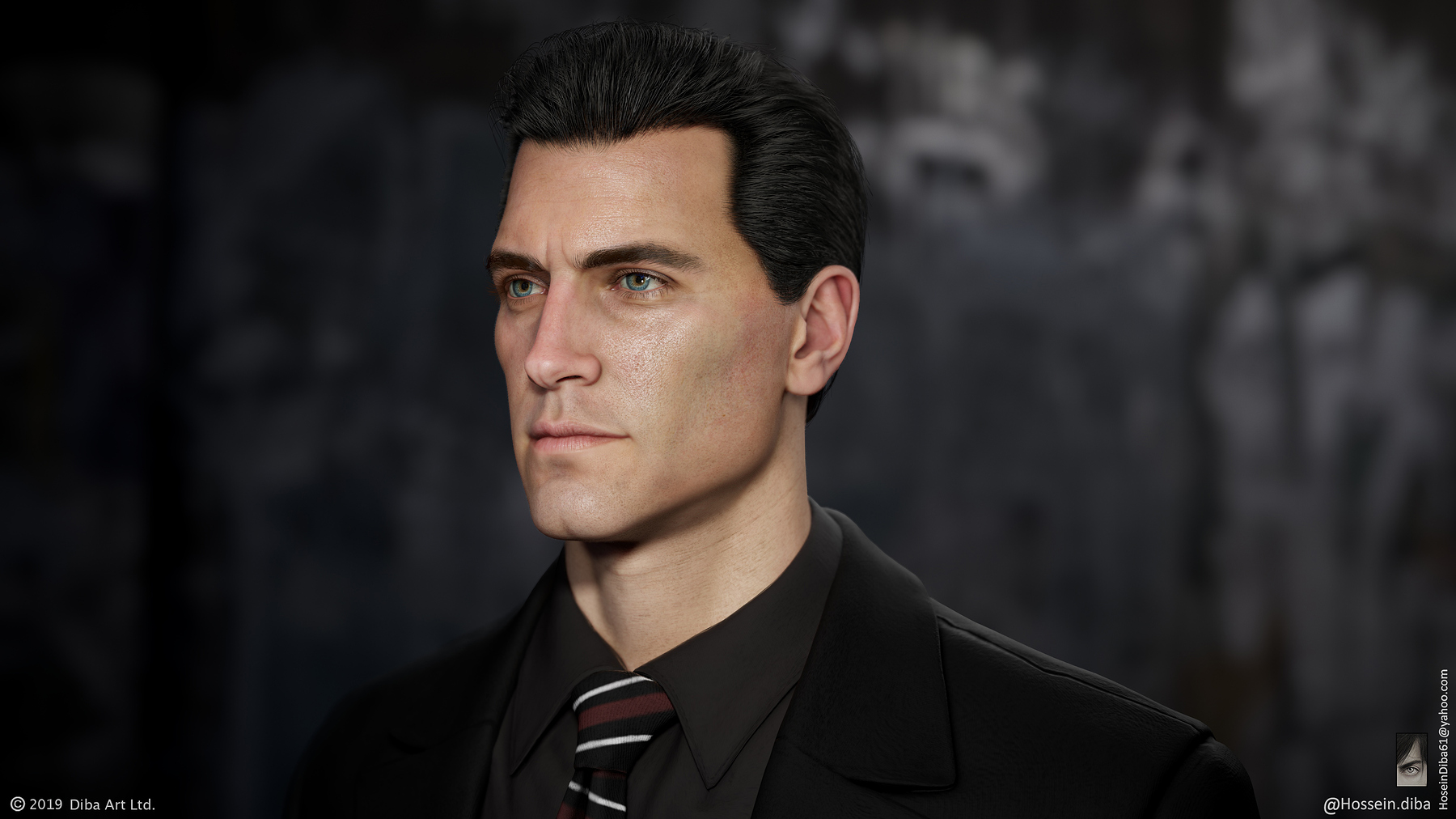 Bruce Wayne _ (Real time) - ZBrushCentral