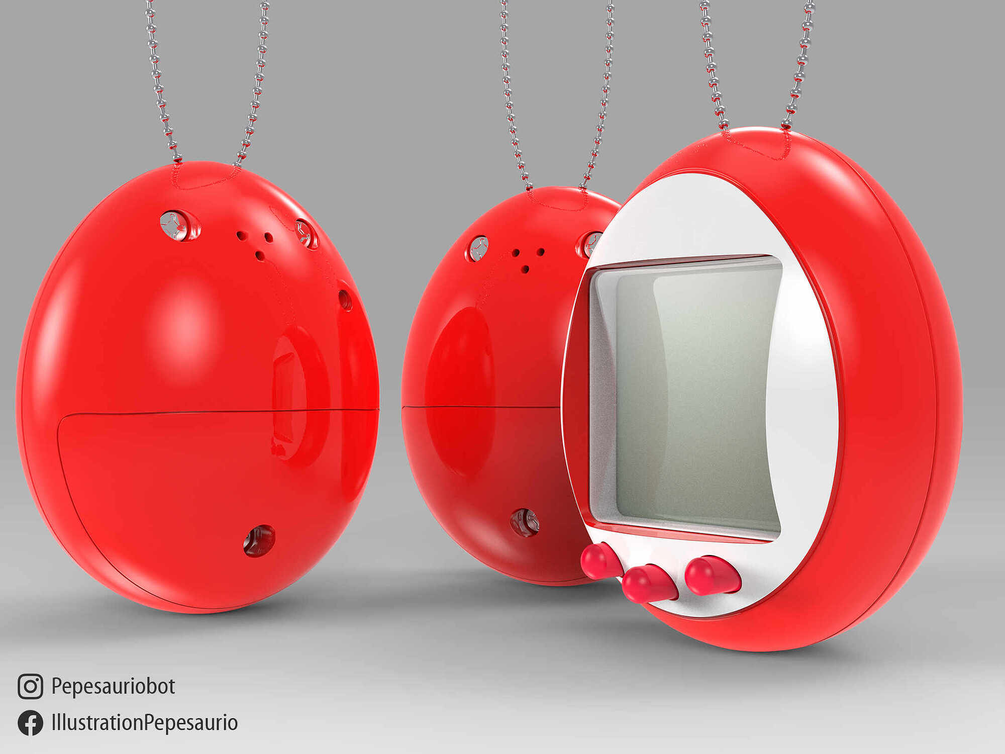 Tamagotchi design fanA - ZBrushCentral