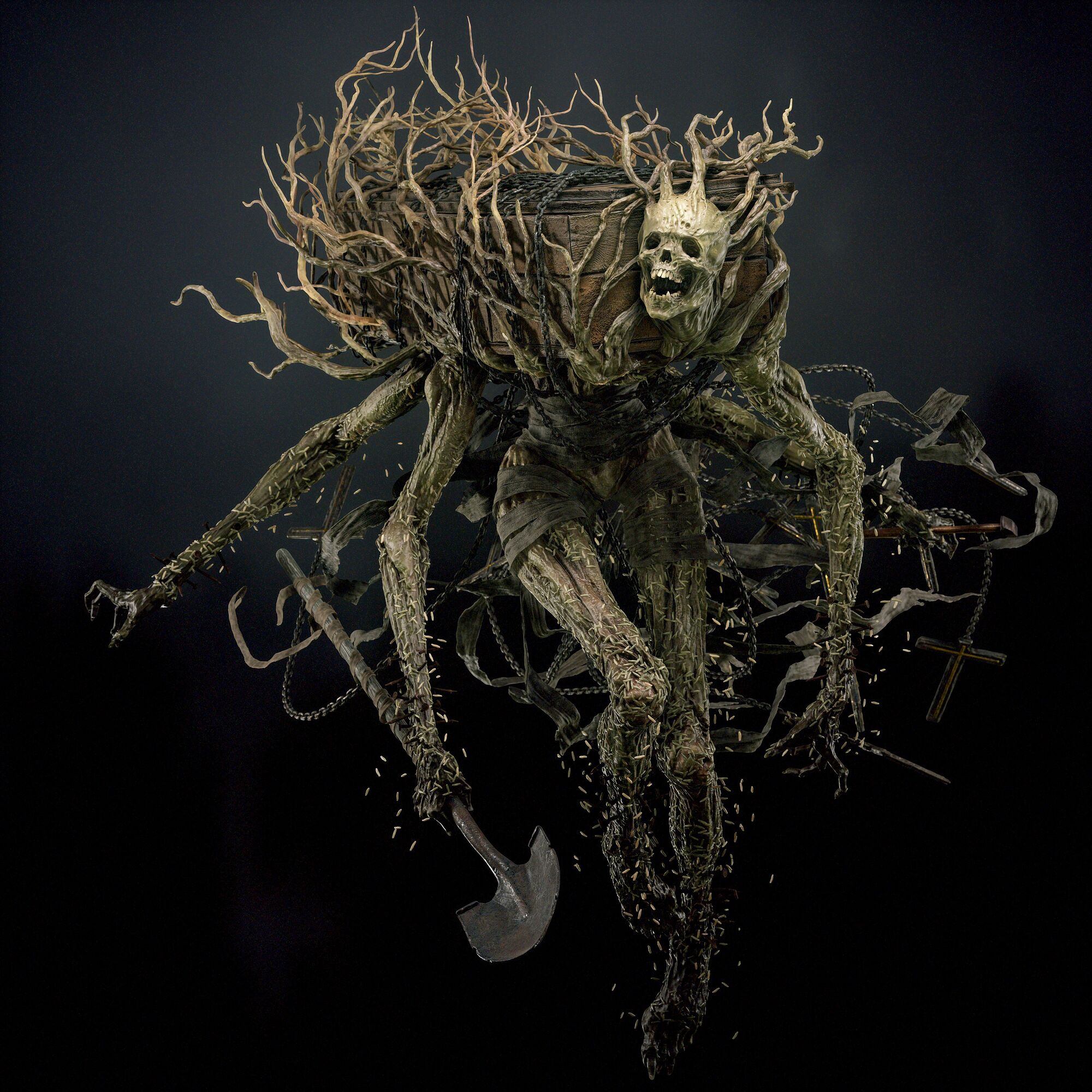 Taphephobic feretrophobic Claustrophobia. Fear of death - ZBrushCentral