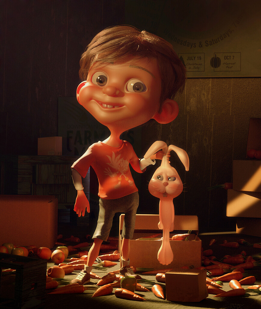 Robber Rabbit - ZBrushCentral