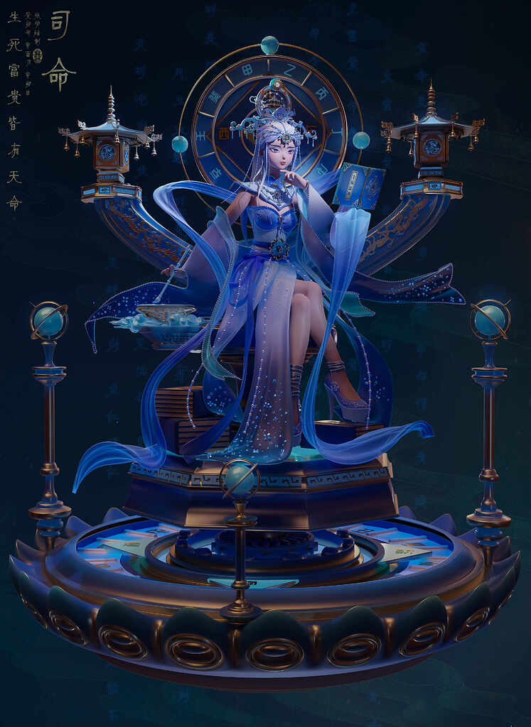 THE GOD OF FATE - ZBrushCentral