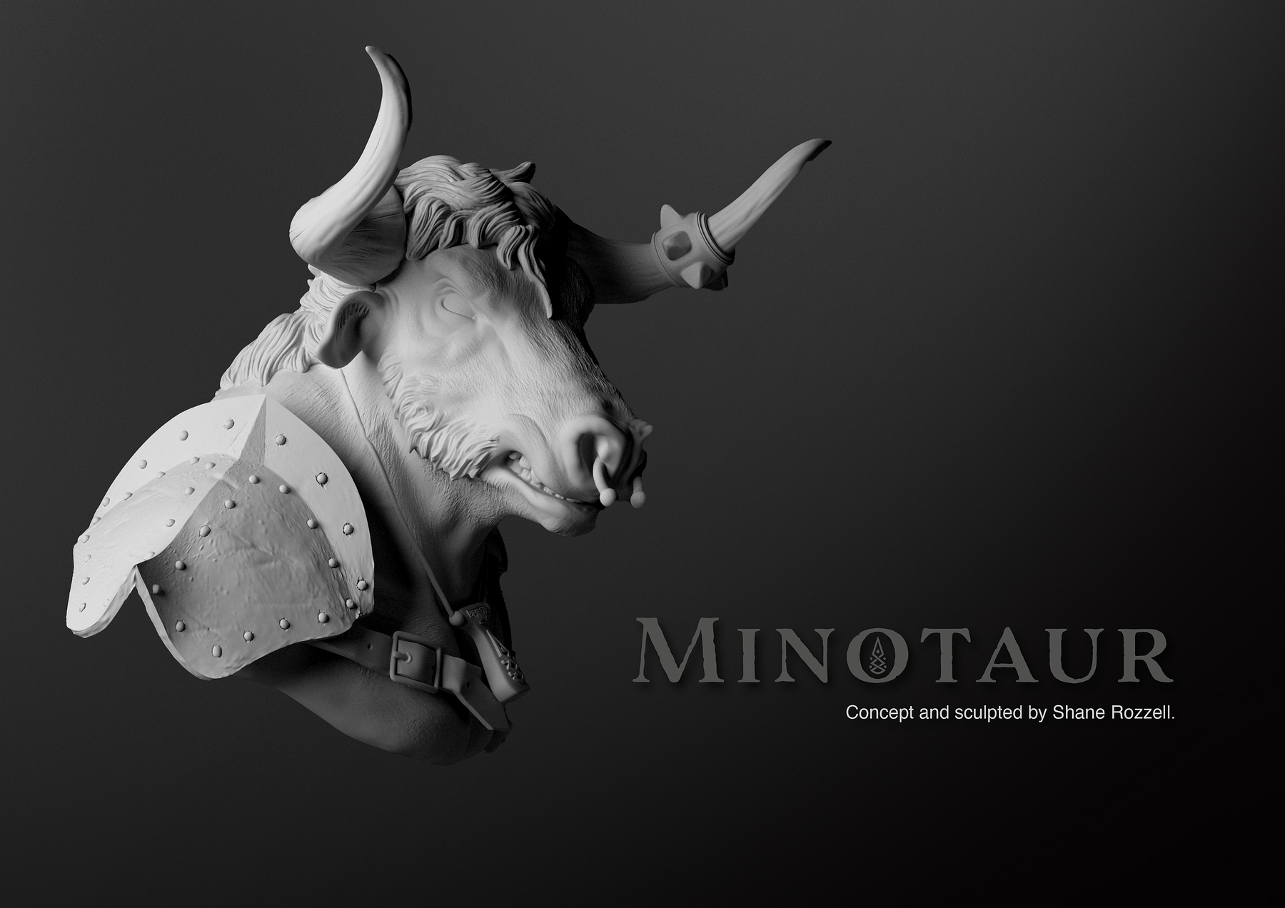 Minotaur Bust - ZBrushCentral