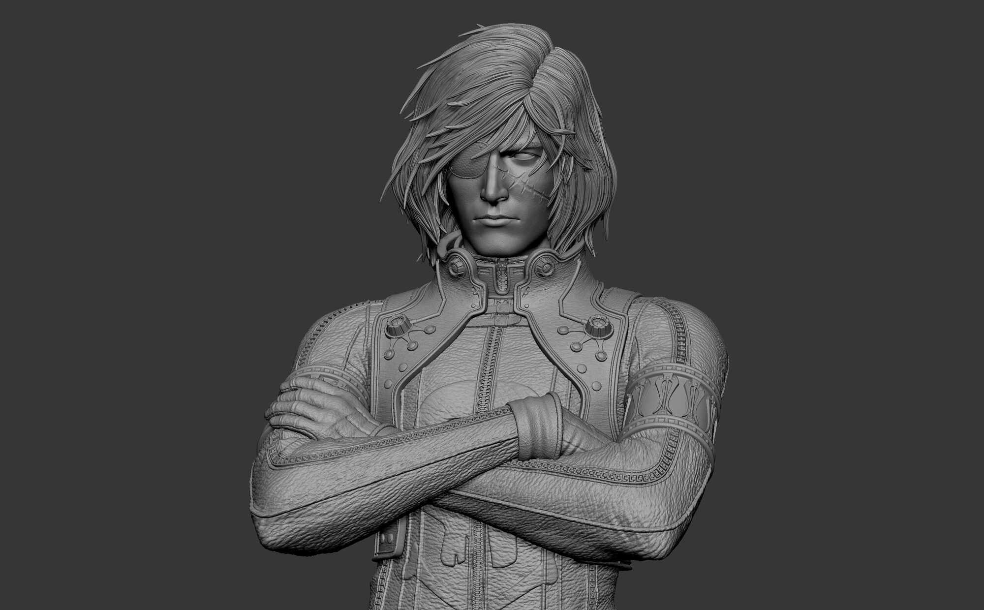 Captain Harlock - ZBrushCentral