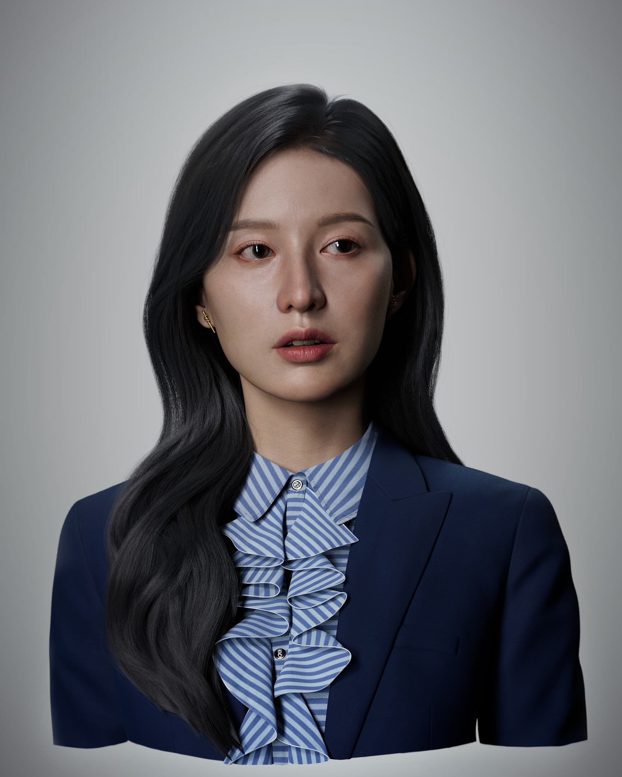 Kim Ji-won 3D Portrait - ZBrushCentral