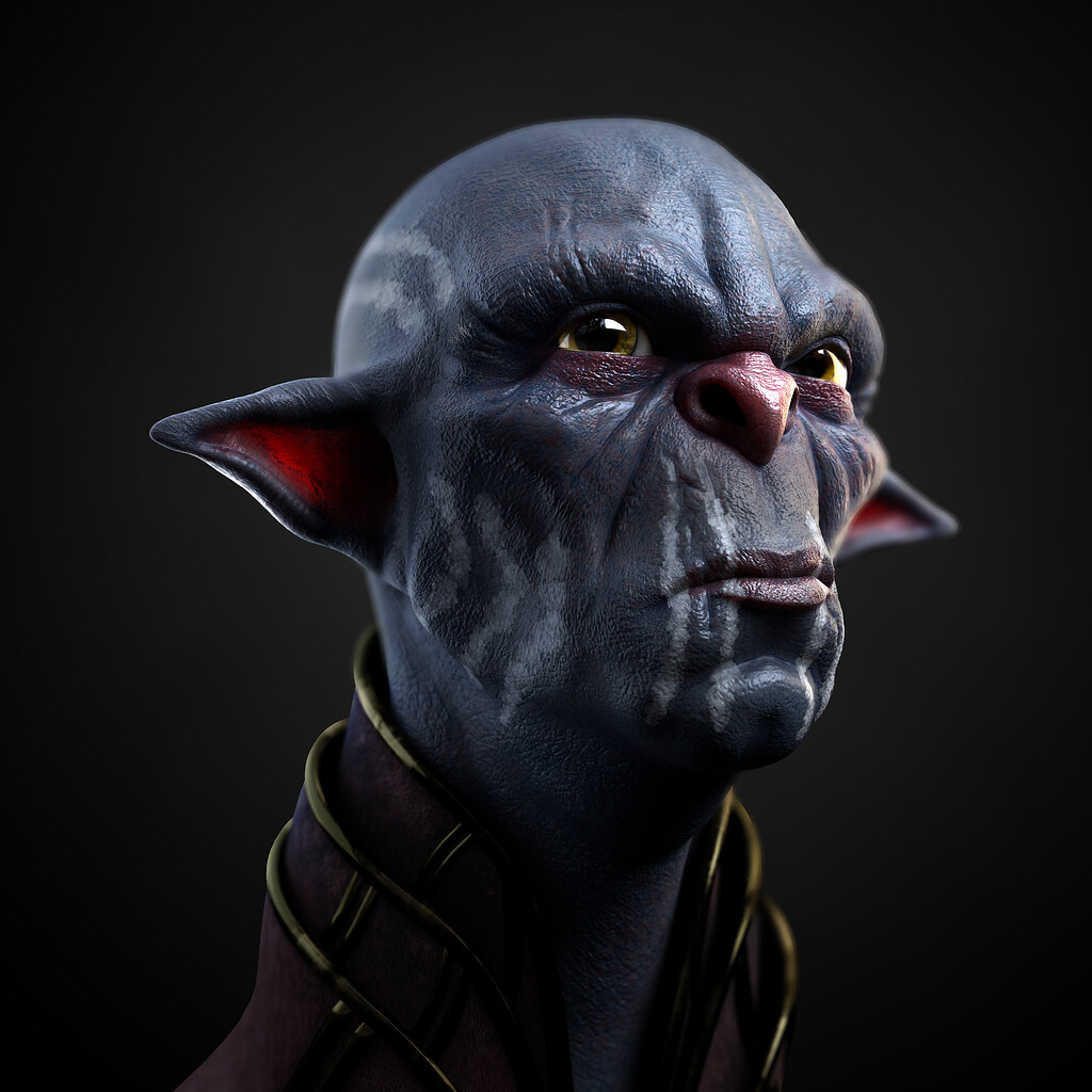 Alien Orc - ZBrushCentral
