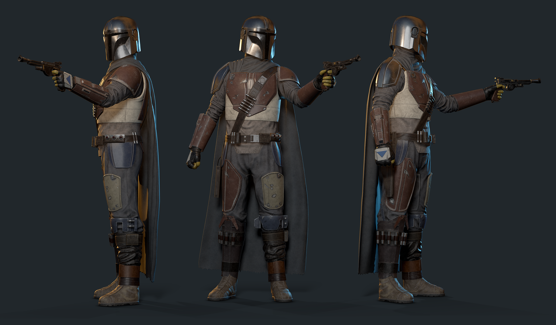 The Mandalorian Finished Piece - ZBrushCentral