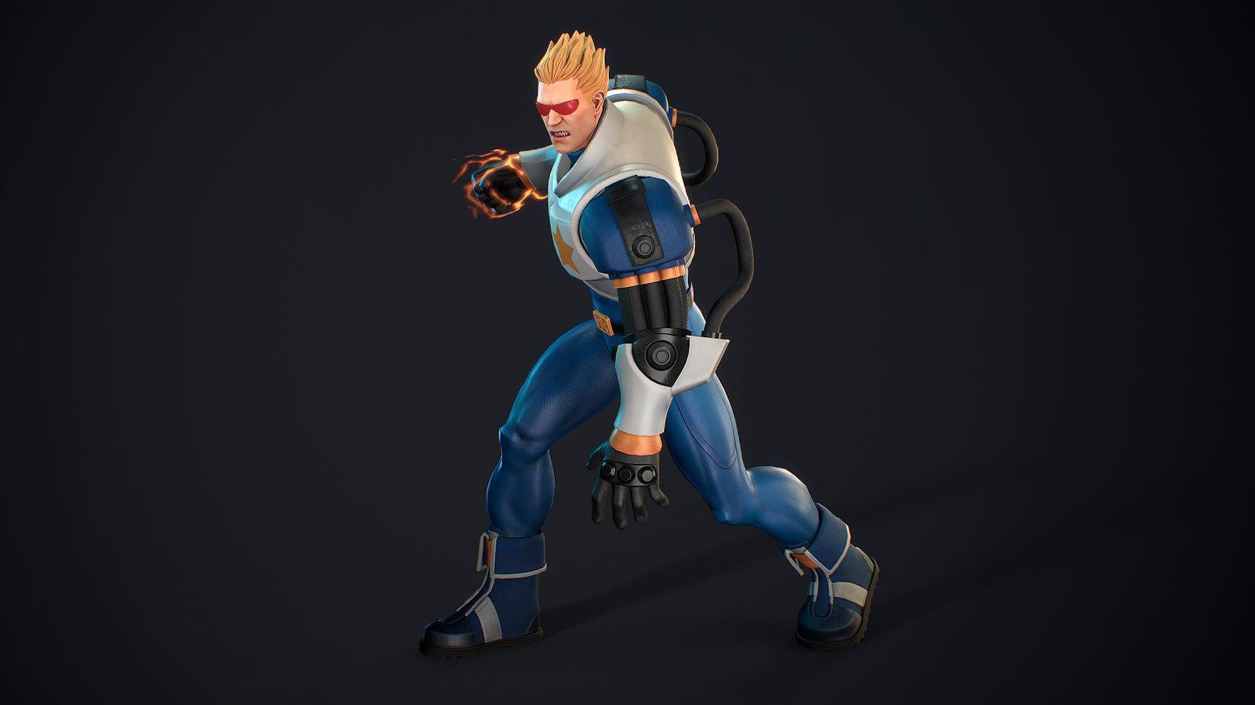 Captain Commando Fan Art - ZBrushCentral