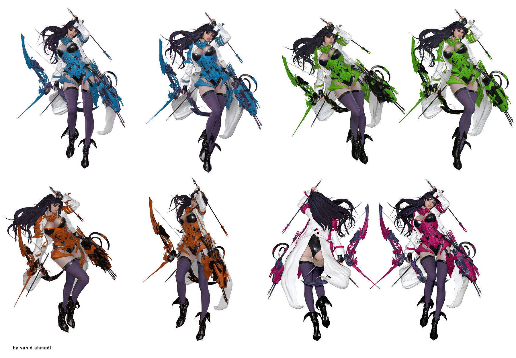 Archer ( vahid ahmadi Sketchbook ) - ZBrushCentral