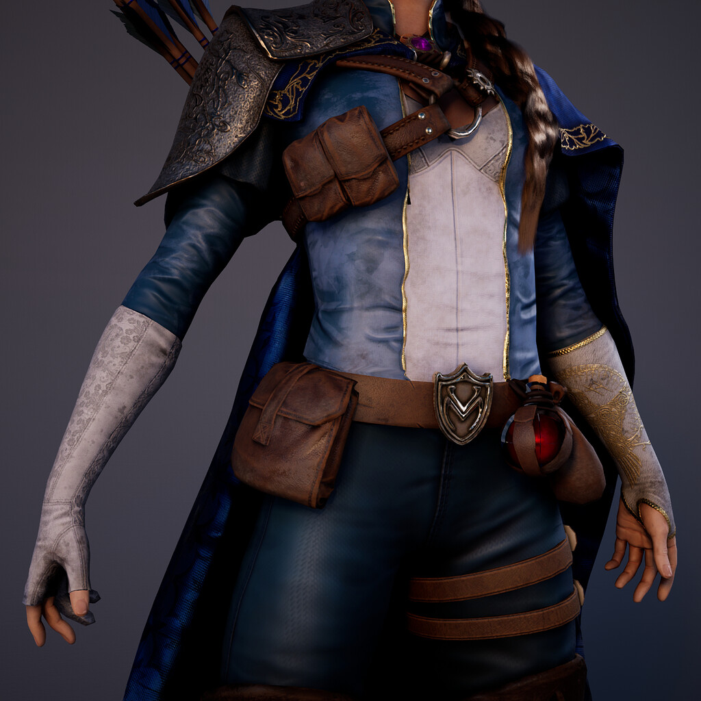 Vex Critical Role Realtime Fanart - UE4 - ZBrushCentral