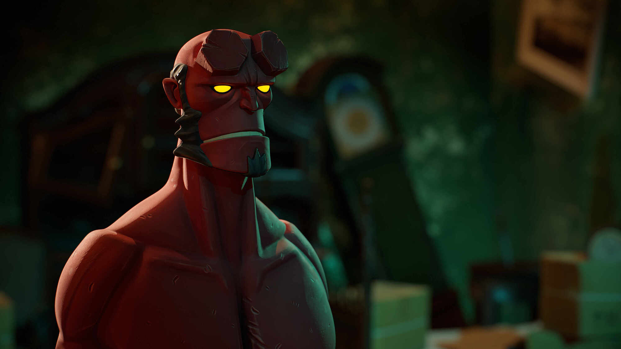 Stylized Hellboy Bust - ZBrushCentral