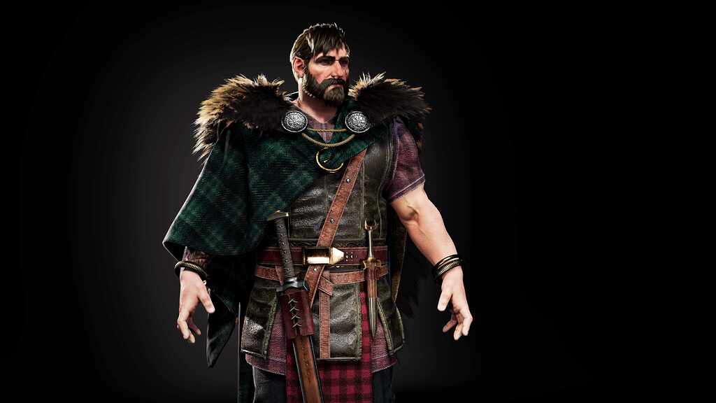 Medieval Scottish Swordsman (Inspired from Orlauf) - ZBrushCentral