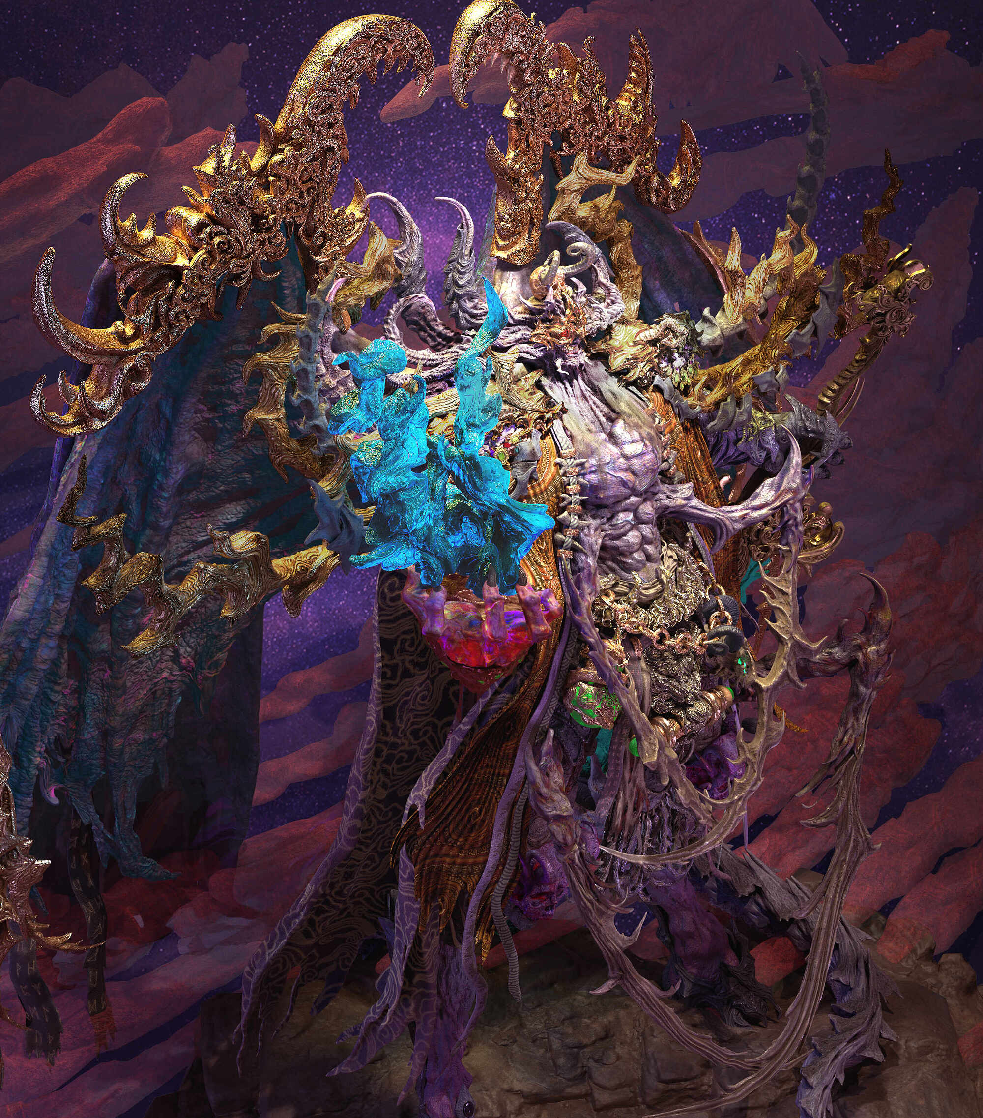 Star Abyss Demon Lord - ZBrushCentral